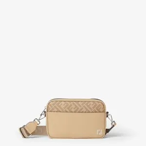 Fendi Squared Ff Camera Case - Beige