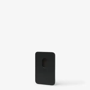 Fendi Ff Squared Magsafe Card Holder - Black