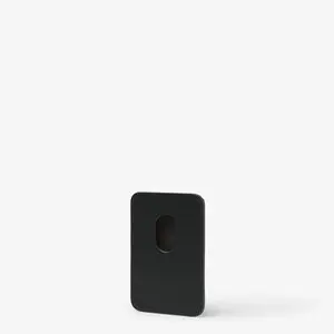 Fendi Ff Squared Magsafe Card Holder - Black