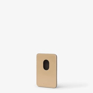 Fendi Ff Squared Magsafe Card Holder - Beige
