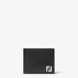 Fendi Ff Squared Bifold Wallet - Black