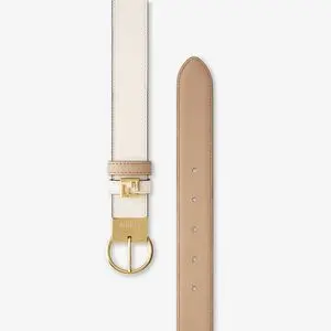 Fendi Reversible Leather Belt - Multicolour