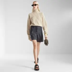 Fendi Jacquard Vanity Bag - Brown