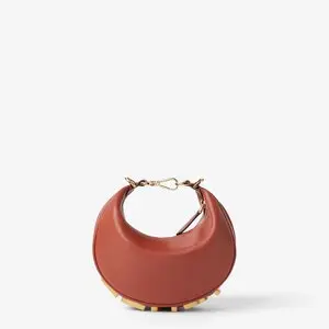 Fendi Fendigraphy Mini Hobo Bag - Brown