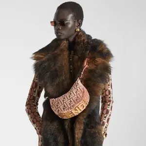 Fendi Fendigraphy Mini Hobo Bag