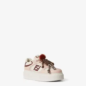 Fendi Match Lace-up Trainers