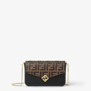 Fendi Ff Diamonds Wallet On Chain