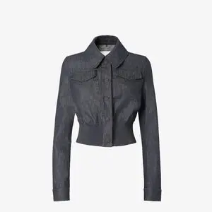 Fendi Cropped Denim Blouson