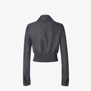 Fendi Cropped Denim Blouson