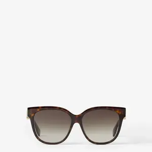 Fendi Ff Diamonds Sunglasses - Brown