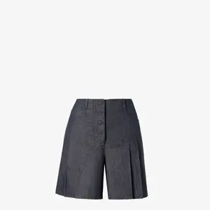 Fendi High-waisted Flared Shorts