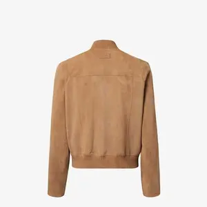 Fendi Suede Bomber Jacket