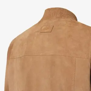 Fendi Suede Bomber Jacket