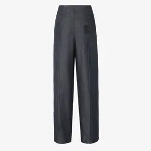 Fendi High-waisted Wide-leg Trousers