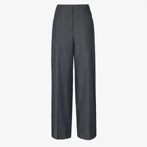 Fendi High-waisted Wide-leg Trousers