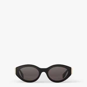 Fendi Fendi First Oval Sunglasses Black
