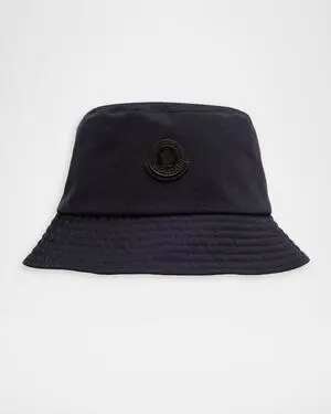 Moncler Reversible Bucket Hat - Dark Blue