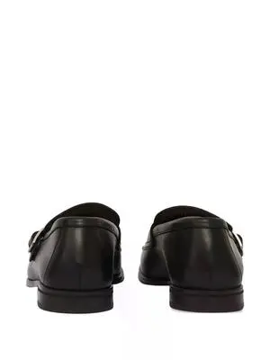 DOUCAL'S Double-buckle Monk Shoes - Brown