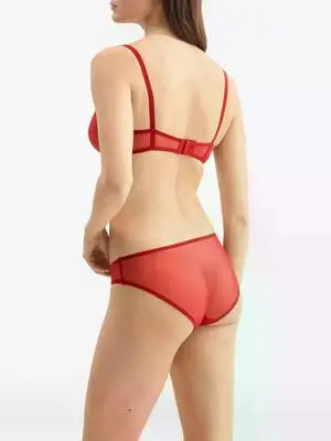 ERES Eden Tonique Mesh Full-cup Bra - Red