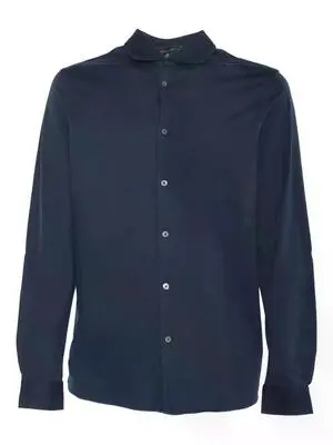 FILIPPO DE LAURENTIIS Cotton Shirt - Blue