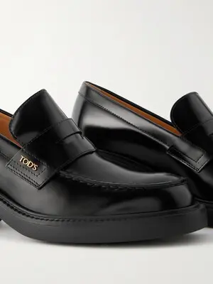 TOD'S Gomma Leather Loafers