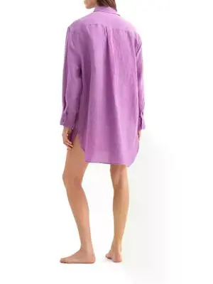 ERES Mignonette Button-down Linen Shirt