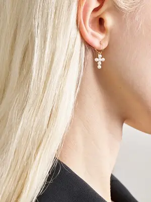 Mizuki 14-karat Pearl Single Earring