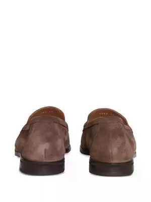 DOUCAL'S Tassel Suede Loafers
