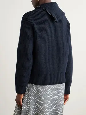 Dries Van Noten Ribbed Wool Sweater