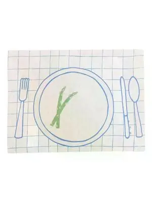 BAMBAH Friendsgiving Placemat - Blue
