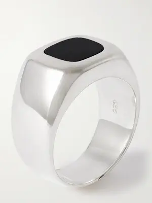 SOPHIE BUHAI Godfather Onyx Signet Ring
