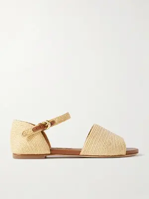 Staud Raffia Sandals For Women
