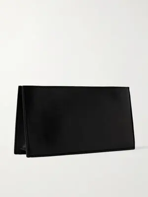METIER Ease Leather Clutch - Black