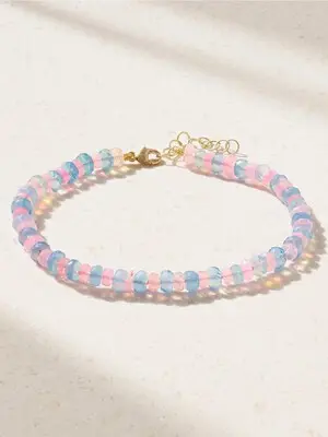 Jia Jia Soleil Gold Opal Bracelet - Pink