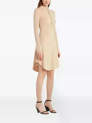 COURREGES Zippered-collar Dress