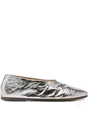 Marsèll Coltellacio Metallic Ballet Flats