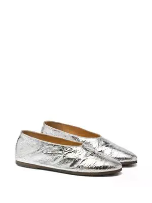 Marsèll Coltellacio Metallic Ballet Flats