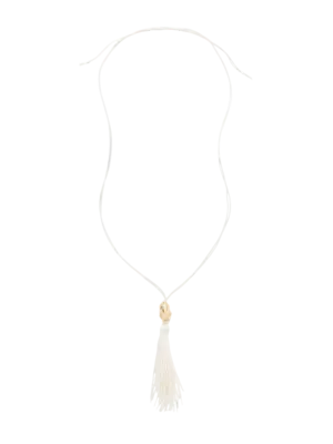 ALIGHIERI Melody Cord And Gold-plated Necklace - Neutrals