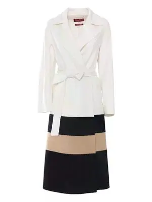 Max Mara Belted Virgin Wool Coat