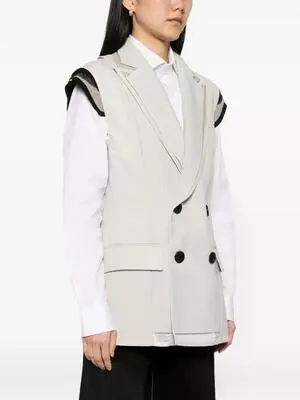 Sacai Double-breasted Waistcoat