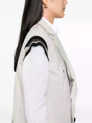 Sacai Double-breasted Waistcoat