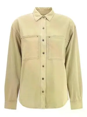 MARANT ETOILE Double-pocket Cotton Shirt - Neutrals