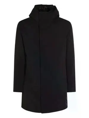 MONTECORE Hooded Concealed-zip Coat