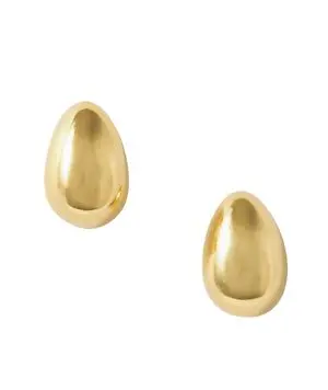 SOPHIE BUHAI Tiny Egg Vermeil Earrings - Gold