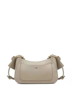 Loewe Ola Chain-embellished Flap Shoulder Bag - Neutrals