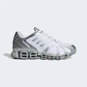 Adidas Mega Ghostride Sneakers - Cloud White / Silver Metallic / Matte Silver