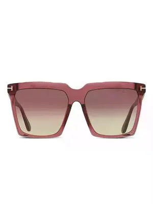 TOM FORD Square Full-rim Sunglasses - Pink