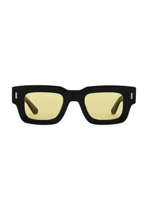 AKILA Ares Sunglasses - Black & Yellow