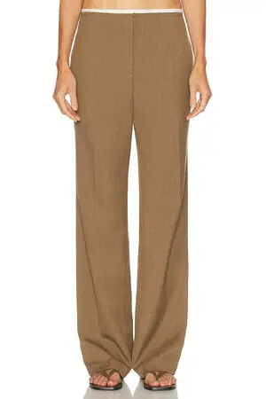 EAVES Lyla Decon Trouser - Olive