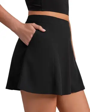 RHONE Mirage Skort - Pure Black